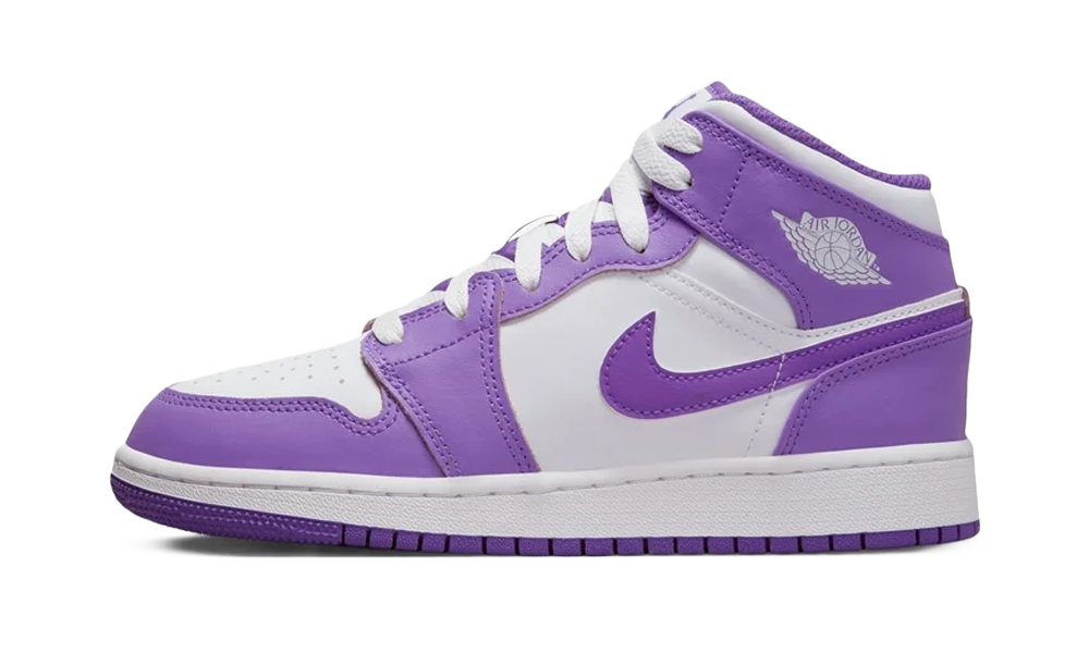 Jordan 1 Mid Purple Venom (DQ8423-511) - True to Sole