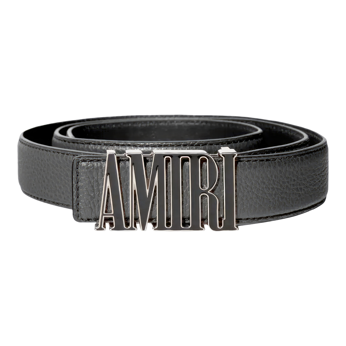 Amiri PEBBLED AMIRI BELT 3CM - True to Sole