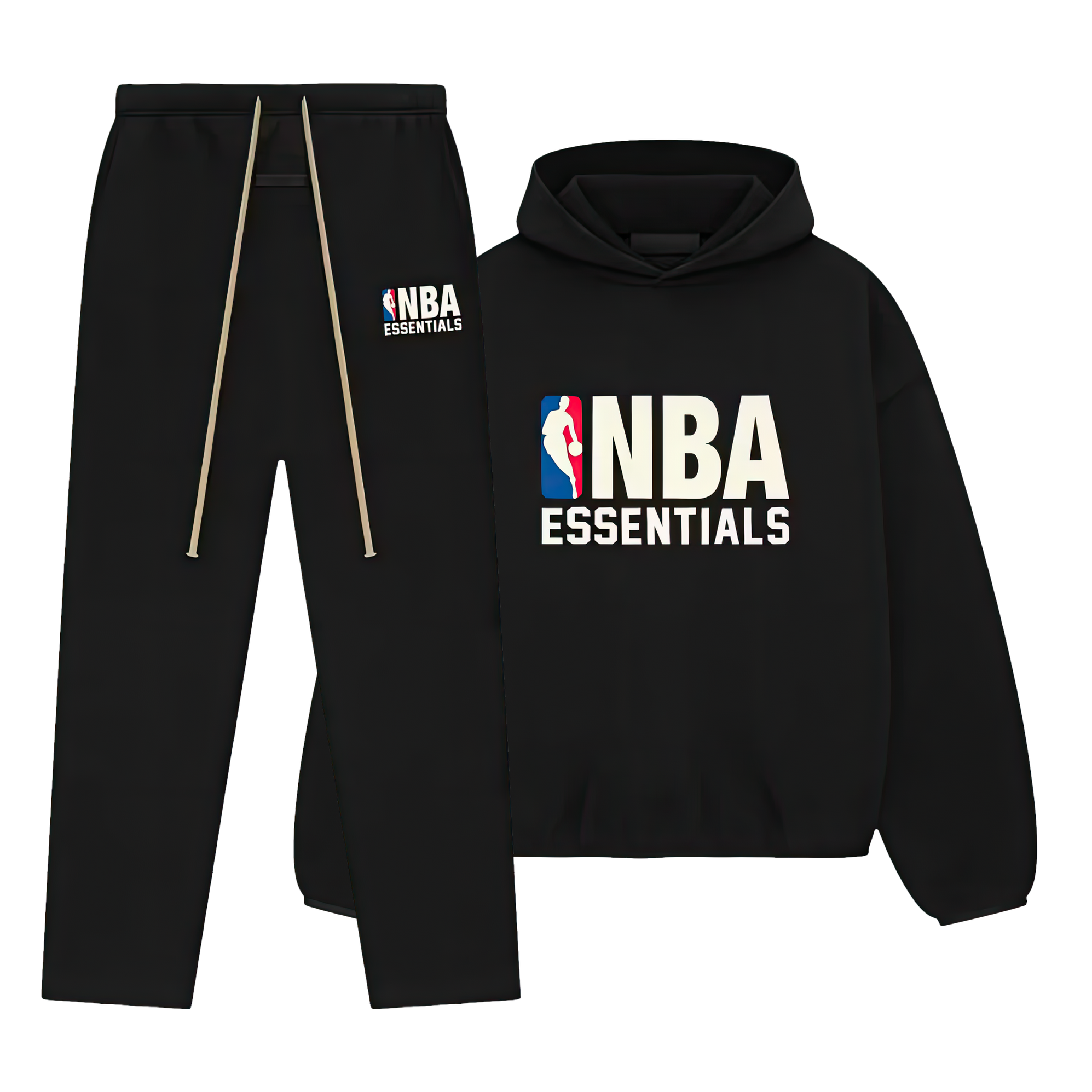 Fear of God Essentials NBA Set Black — True to Sole