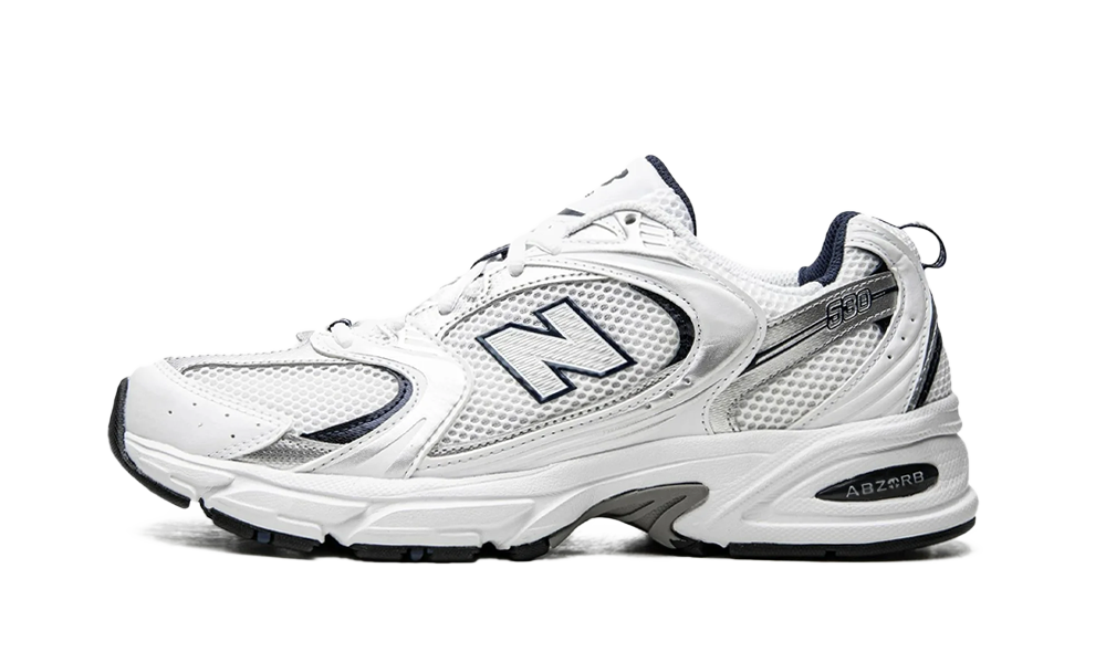 New Balance 530 White Silver Navy (MR530SG) - True to Sole