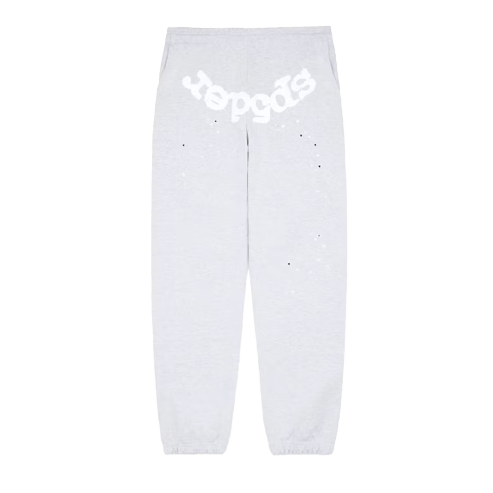 Sp5der OG Web Sweatpants Heather Grey - True to Sole
