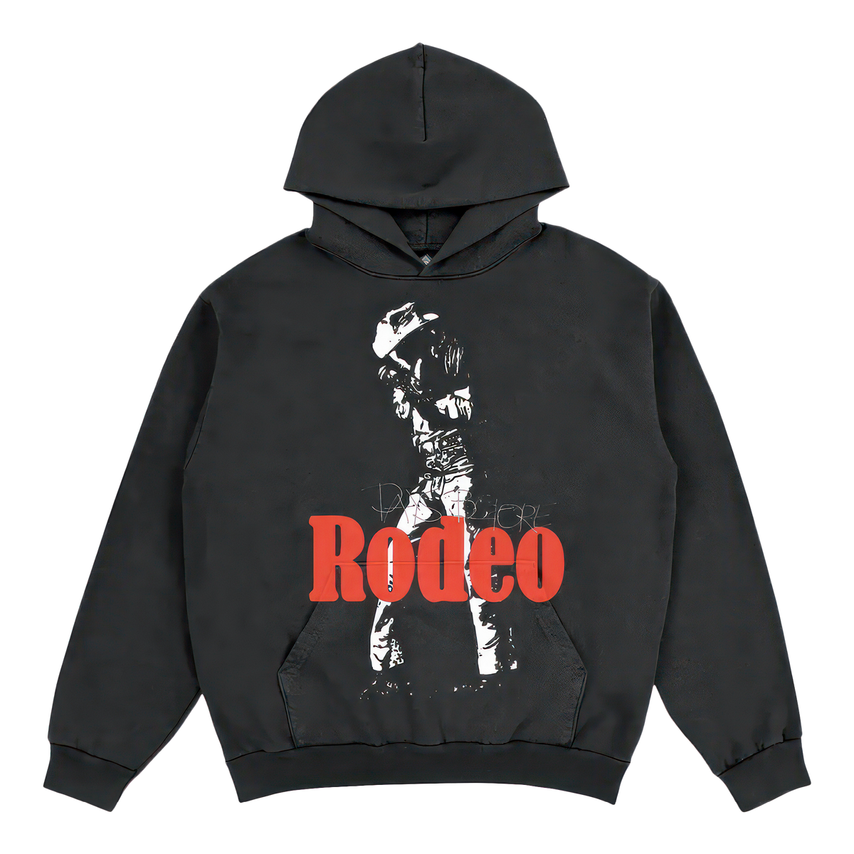 Travis Scott Rodeo Hoodie Black - True to Sole