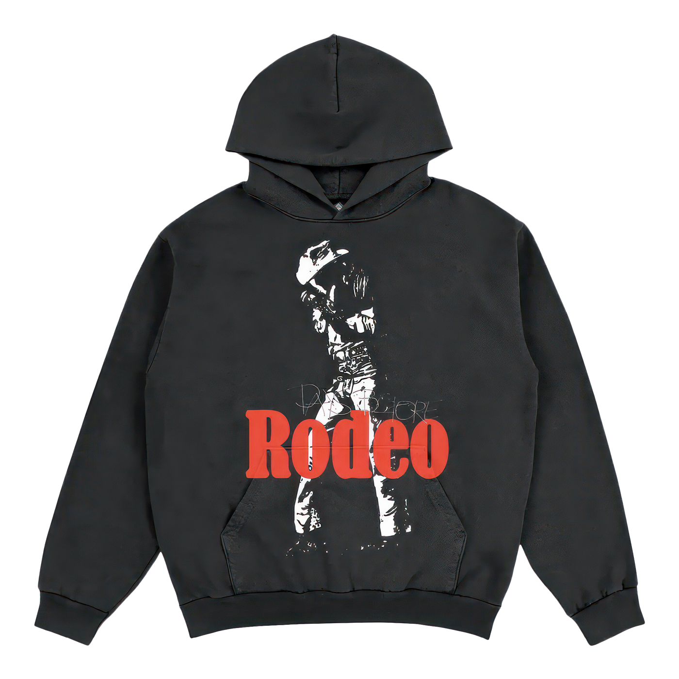 Travis Scott Rodeo Hoodie Black - True to Sole