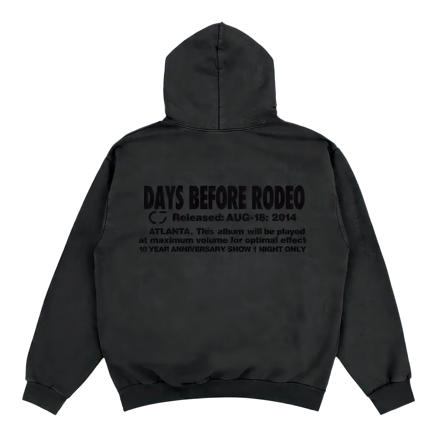 Travis Scott Rodeo Hoodie Black - True to Sole