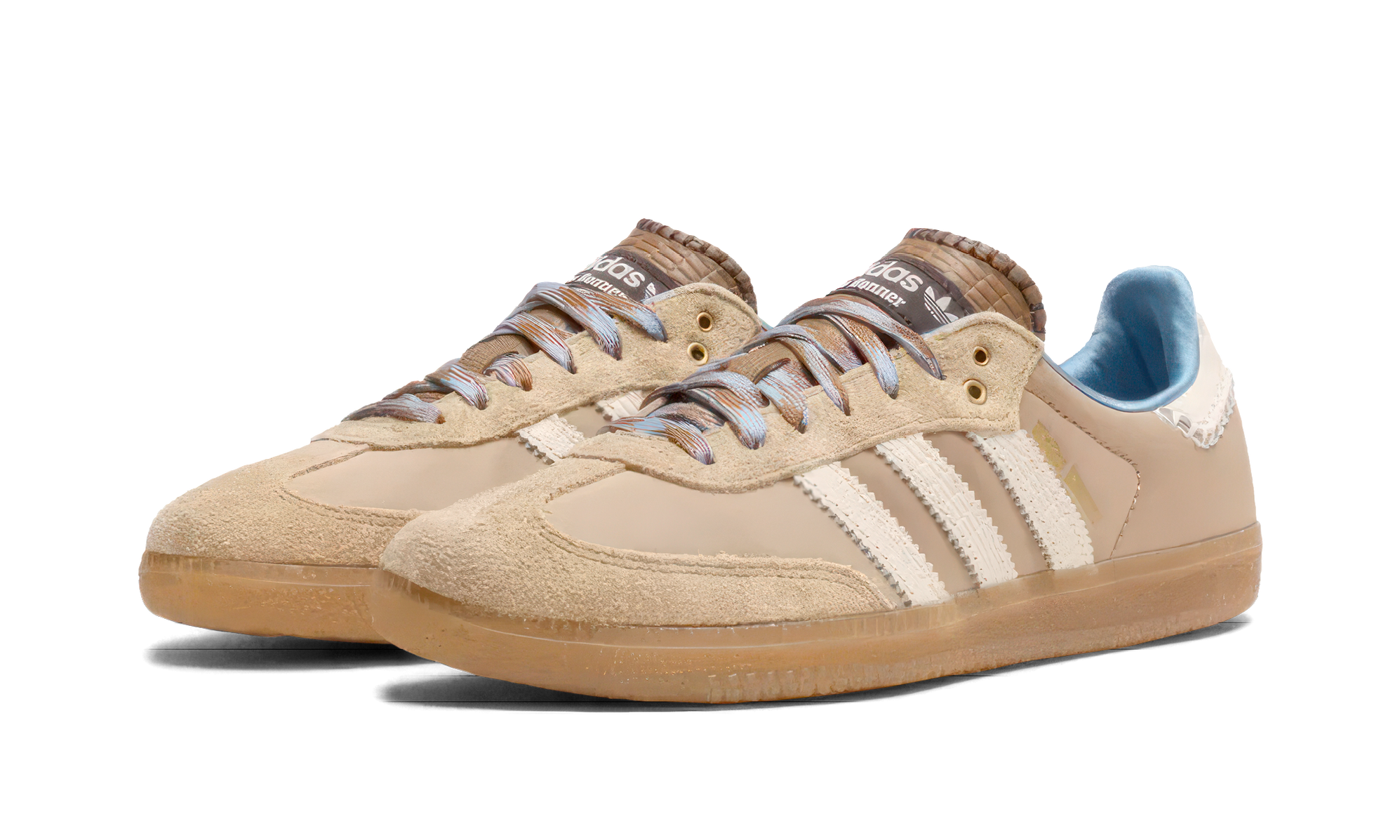 adidas Samba Nylon Wales Bonner Desert White (IH3261) - True to Sole