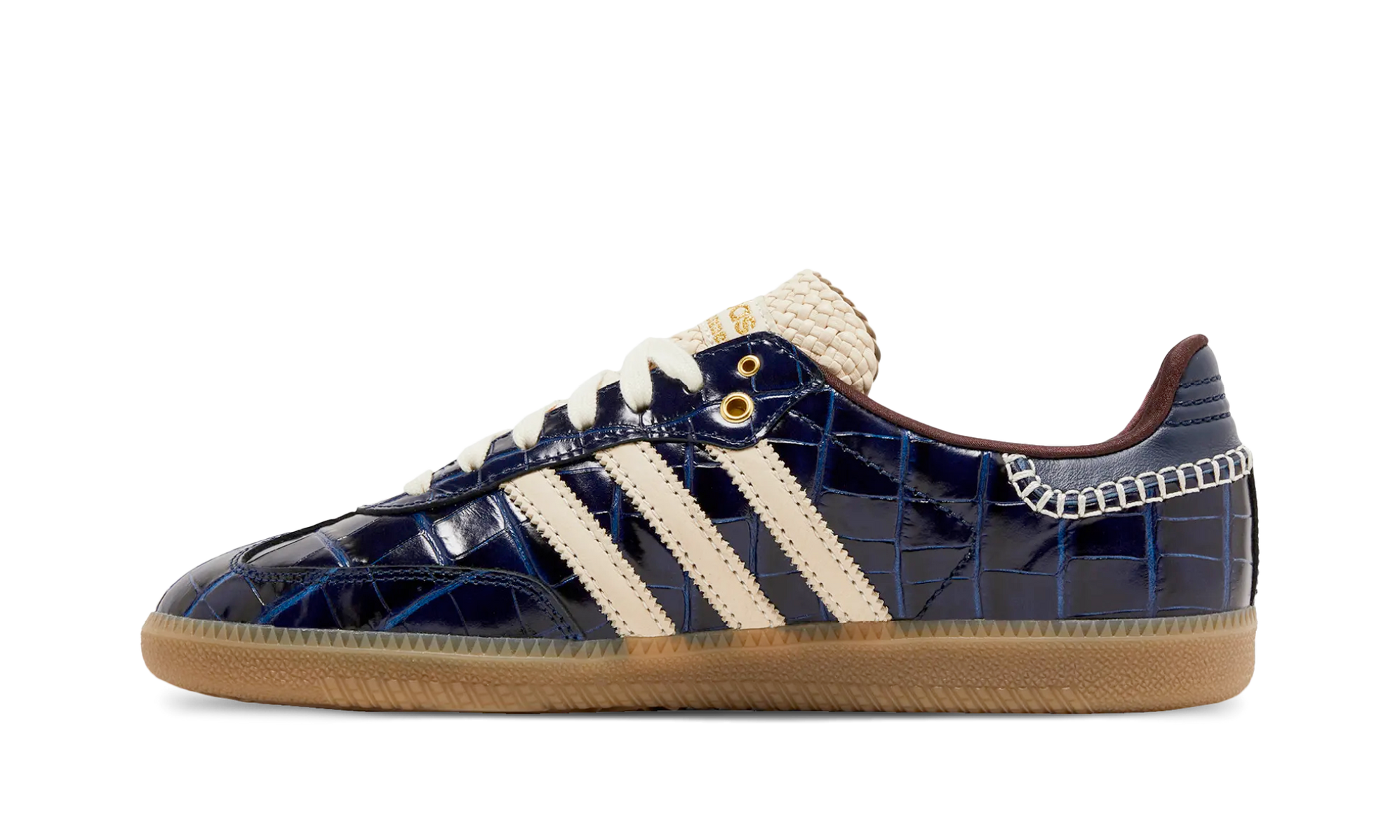 adidas Samba Wales Bonner Navy Croc (JH9825) - True to Sole